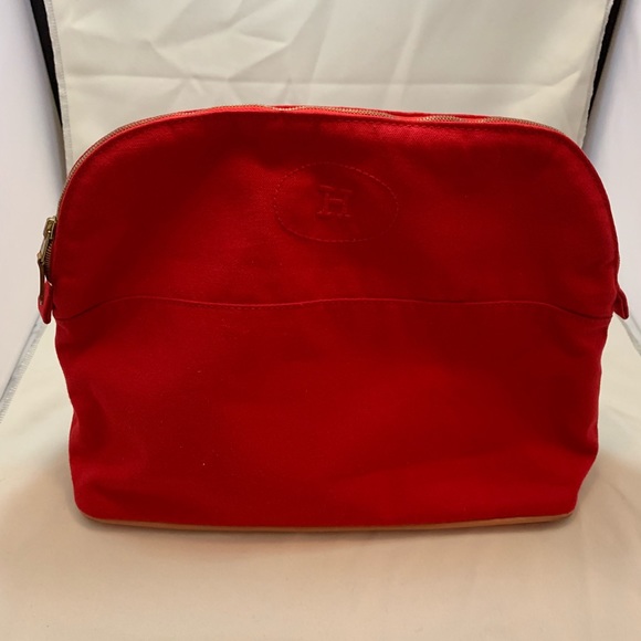 Hermes | Bags | Authentic Herms Bolide Pouch Pmcosmetic Bag | Poshmark